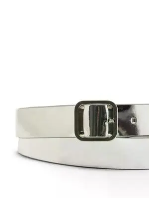 Marsèll Quadra Metallic Belt - Silver