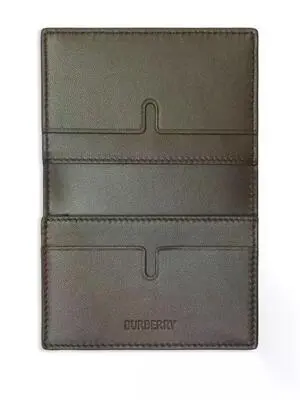 Burberry Check Bi-fold Card Holder - Neutrals
