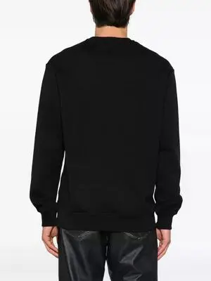 Just Cavalli Logo-print Cotton Sweatshirt - Black