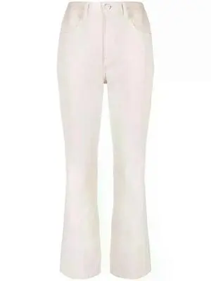 Closed High-waisted Cropped Jeans