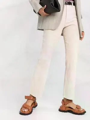 Closed High-waisted Cropped Jeans