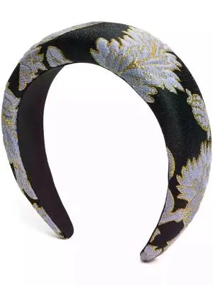 La DoubleJ Medici Jacquard Headband - Black