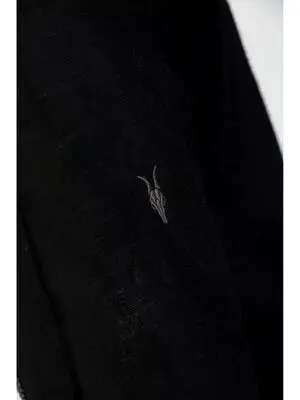 ALLSAINTS Mode Knitted Wool Hoodie