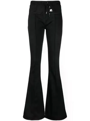 Courreges Flared Sports Pants For Women