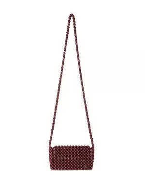 0711 TBILISI Mini Carla Beaded Crossbody Bag