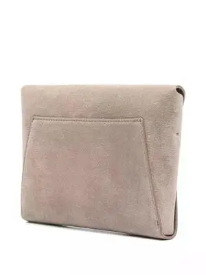 Brunello Cucinelli Suede Clutch Bag - Grey