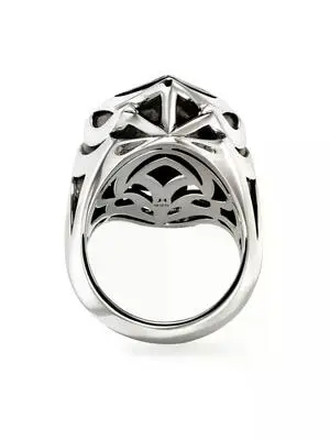John Hardy Sterling Naga Sapphire Ring