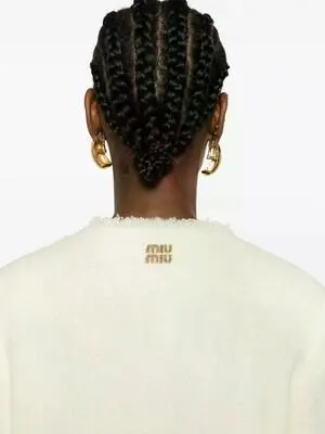 Miu Miu Single-breasted Tweed Jacket