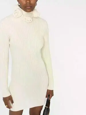 Blumarine Roll-neck Mini Dress