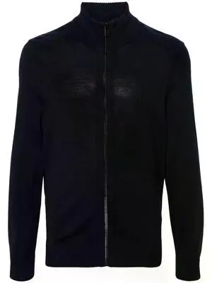 BOSS Logo-embroidered Cardigan