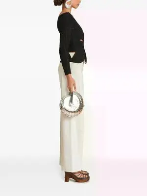 Cult Gaia Lule Crochet-knit Sweater