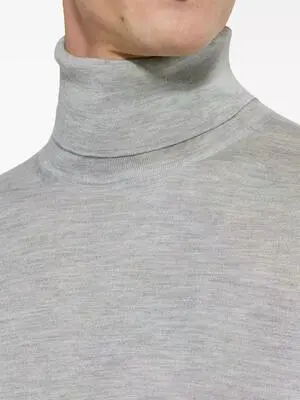 Zegna Cashseta Roll-neck Jumper - Grey
