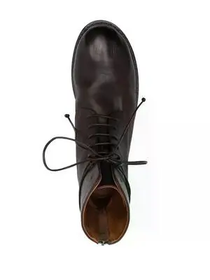 Marsèll Parrucca Leather Combat Boots - Brown