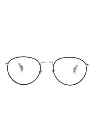 Moncler Round-frame Glasses - Black