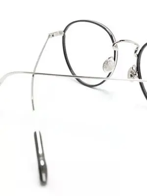 Moncler Round-frame Glasses - Black