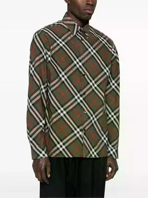 Burberry Check-pattern Shirt