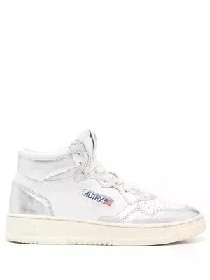 AUTRY Logo-patch Lace-up Sneakers