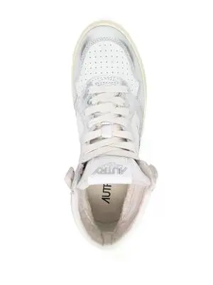 AUTRY Logo-patch Lace-up Sneakers