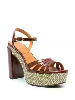 Chie Mihara 110mm Jynko Sandals - Brown