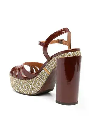 Chie Mihara 110mm Jynko Sandals - Brown
