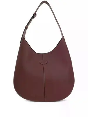 TOD'S Di Hobo Leather Bag - Brown
