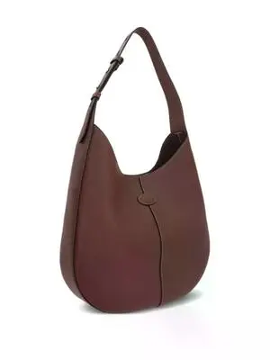 TOD'S Di Hobo Leather Bag - Brown