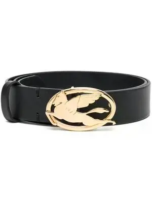 Etro Logo-plaque Leather Belt