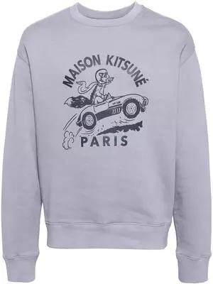 Maison Kitsune Crewneck Sweatshirts Hoodies For Men