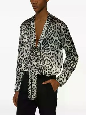 Dolce & Gabbana Leopard-print Shirt