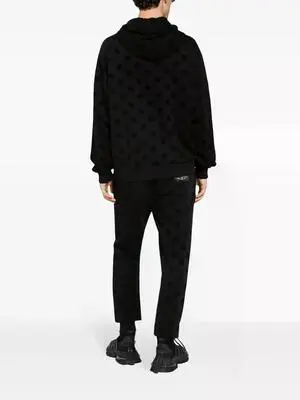 Dolce & Gabbana Monogram-embossed Cotton Track Pants