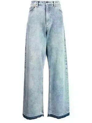 Natasha Zinko Heart-pocket Wide-leg Jeans