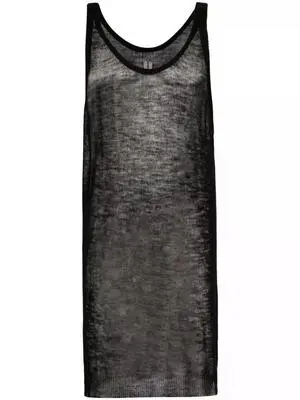 Rick Owens Tank Top - Black