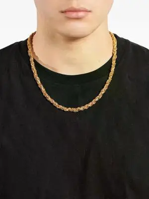 Emanuele Bicocchi Rope-chain Sterling Silver Necklace - Gold
