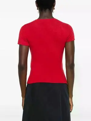 Bally Logo-patch Cashmere T-shirt