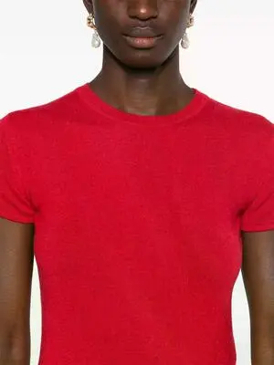 Bally Logo-patch Cashmere T-shirt