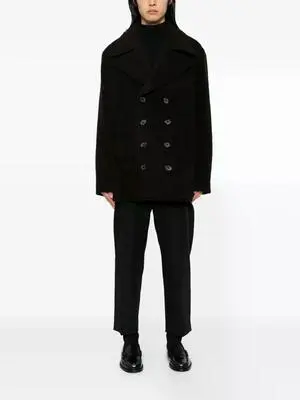 Dolce & Gabbana Double-breasted Mélange Coat