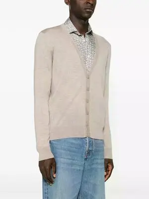Giorgio Armani V-neck Wool Cardigan