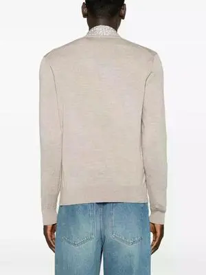 Giorgio Armani V-neck Wool Cardigan