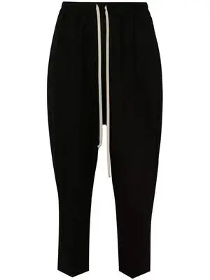 Rick Owens Black Wash Sports Pants For Women