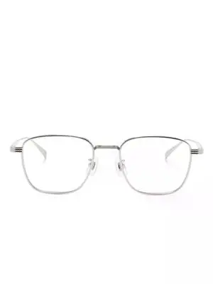 Dunhill Square-frame Glasses - Silver