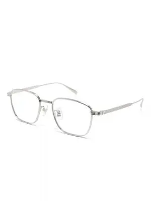 Dunhill Square-frame Glasses - Silver