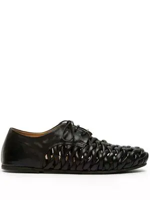 Marsèll Steccoblocco Interwoven Leather Derby Shoes