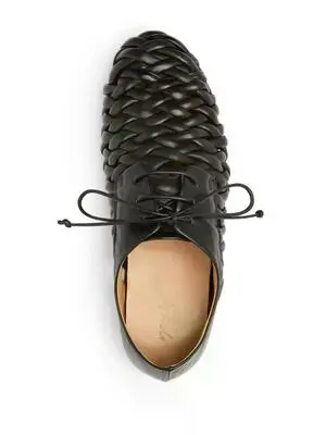 Marsèll Steccoblocco Interwoven Leather Derby Shoes