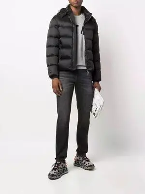 MOORER Brett Padded Jacket - Black