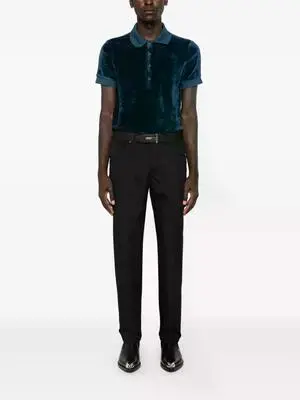 TOM FORD Logo-patch Trousers