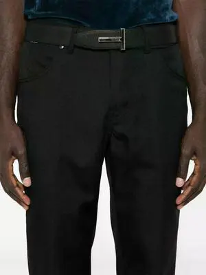 TOM FORD Logo-patch Trousers