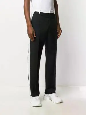 Valentino Garavani Side-stripe Tailored Trousers - Black