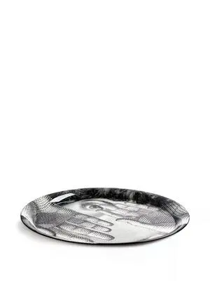FORNASETTI Tema E Variazioni Plate - White