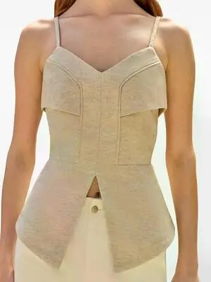 Cult Gaia Zip Up Camis Tanks For Women