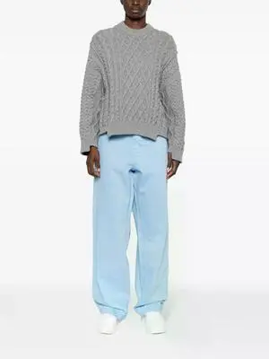OBJECTS IV LIFE Wide-leg Clasp Jeans